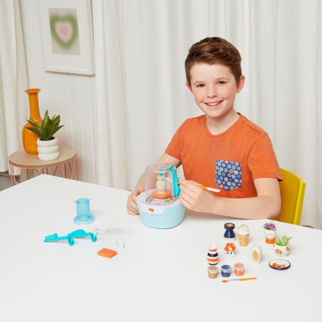 26 Piece Make It Real Mini Pottery Studio - Kmart NZ