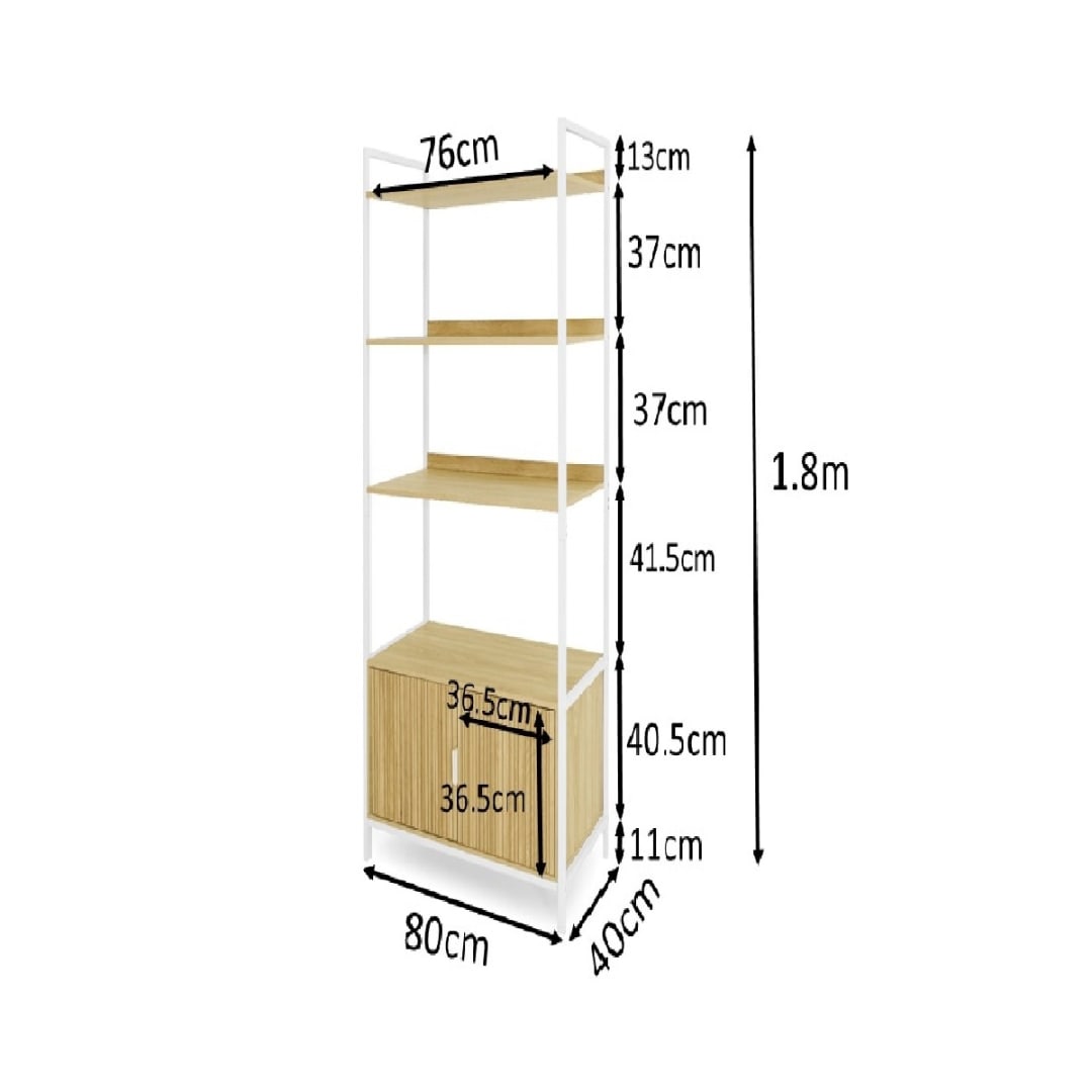 Isla Bookcase Storage - Kmart