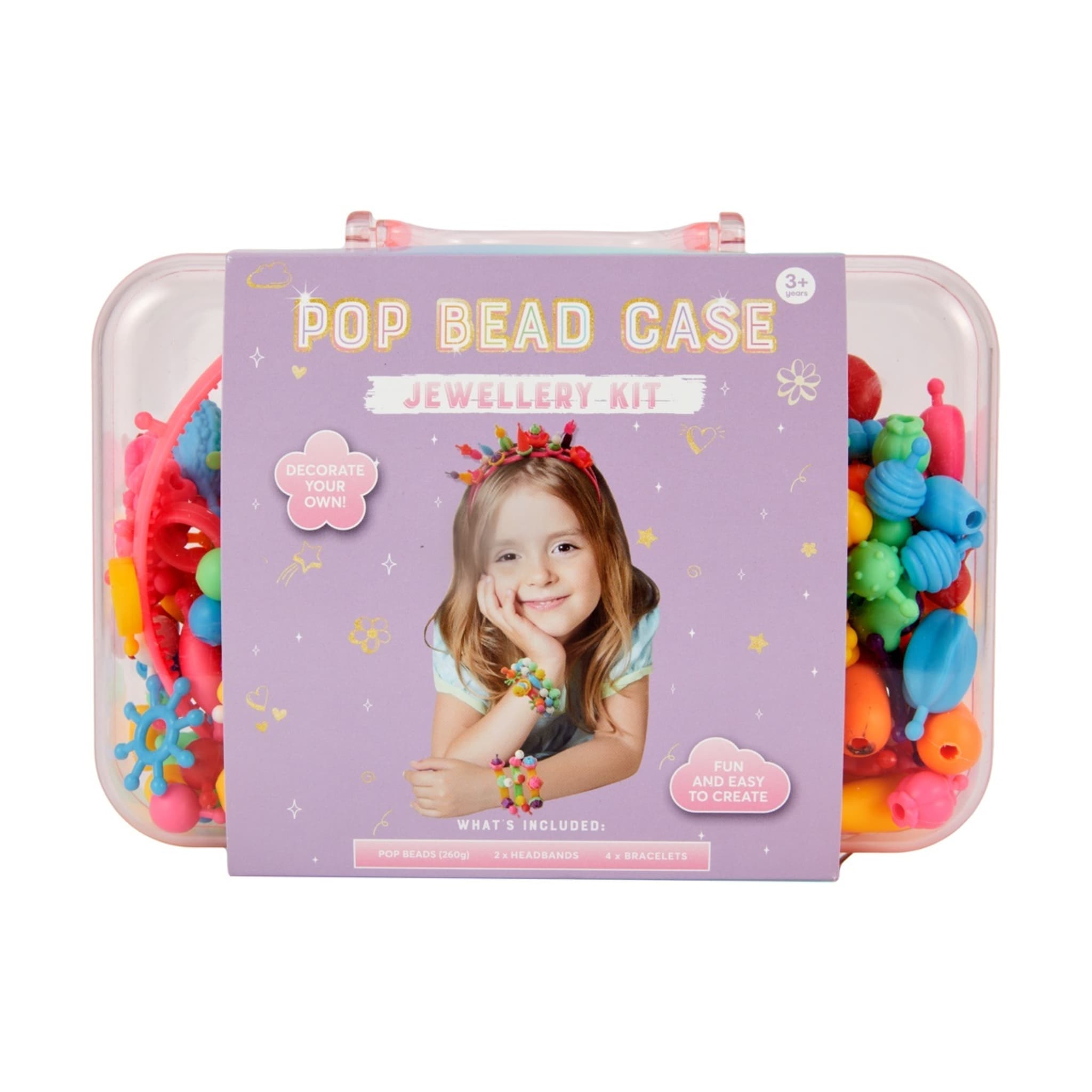 Pop Bead Case Jewellery Kit - Kmart