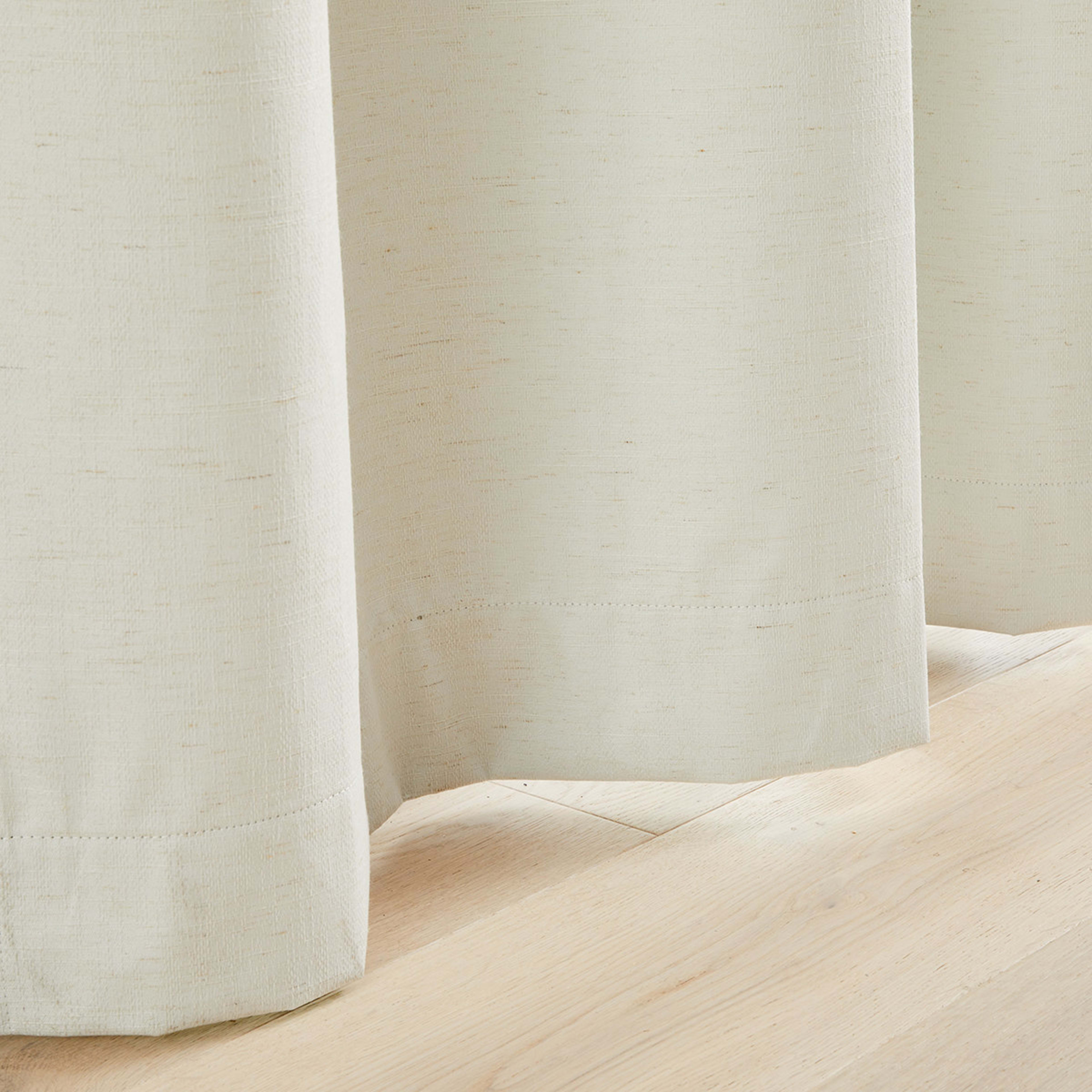 Valletta Block Out Curtain - Snow - Kmart