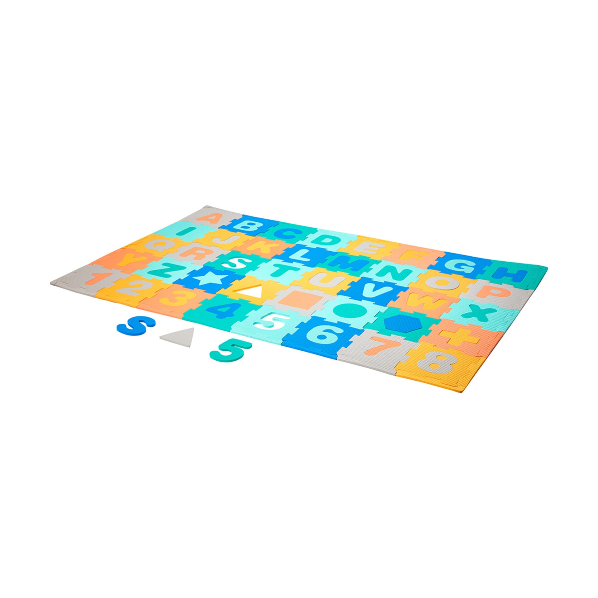 Letters, Shapes & Numbers Foam Playmat - Kmart