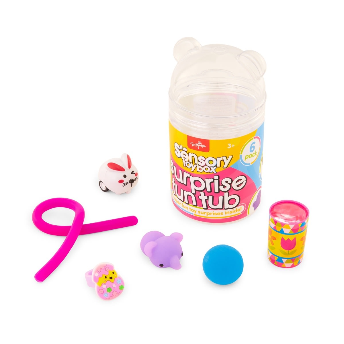6 Pack ToyMania The Sensory Toybox Surprise Fun Tub - Assorted - Kmart NZ