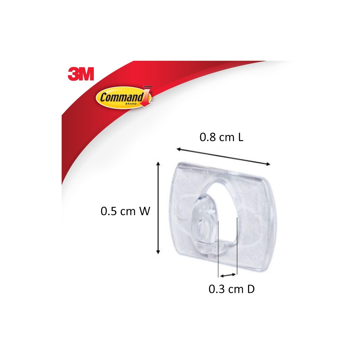 3M Command Decorating Clips - Clear - Kmart