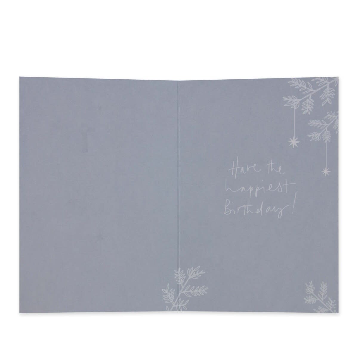 Connections from Hallmark 1st Birthday Card - Woodland Moon Mobile - Kmart