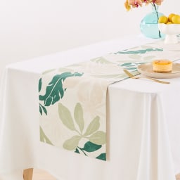 Foliage Printed Table Runner - Kmart