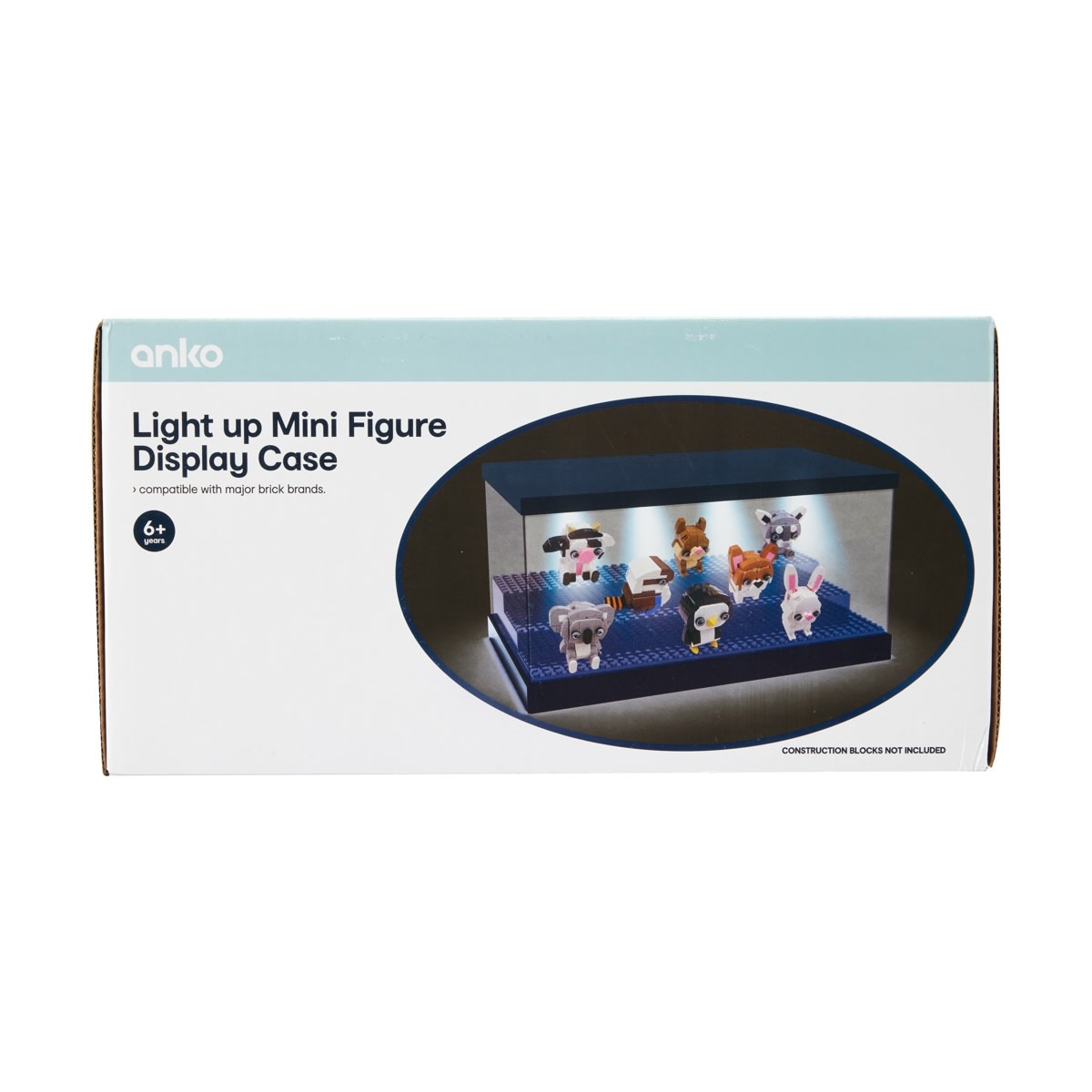 Light Up Mini Figure Display Case - Kmart