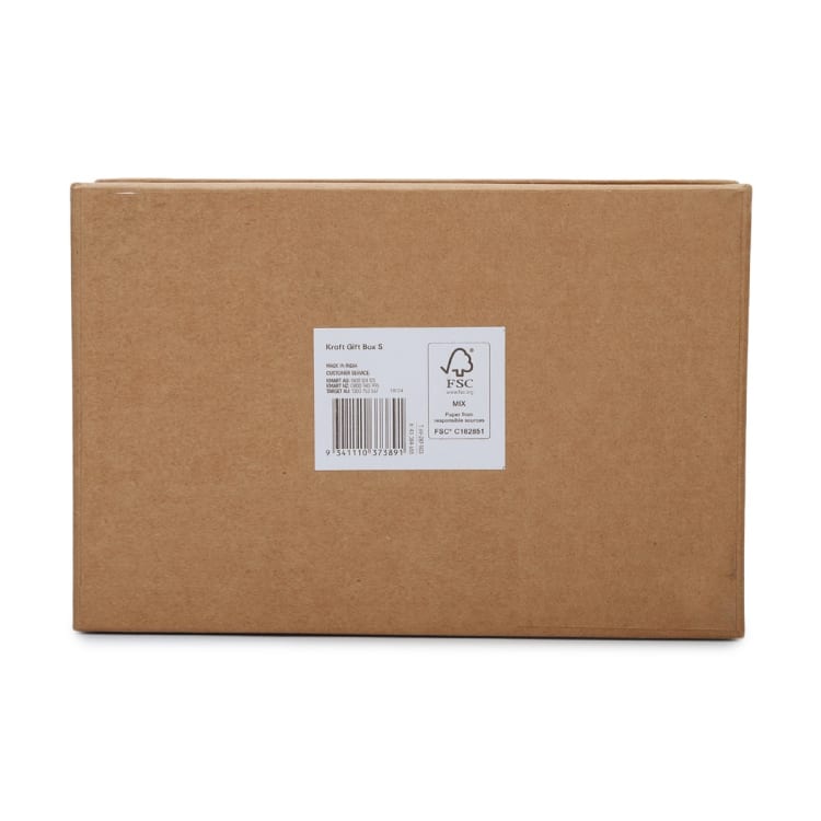 Kraft Gift Box - Small - Kmart