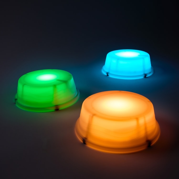 3 Piece Light Up Stepping Stone - Kmart