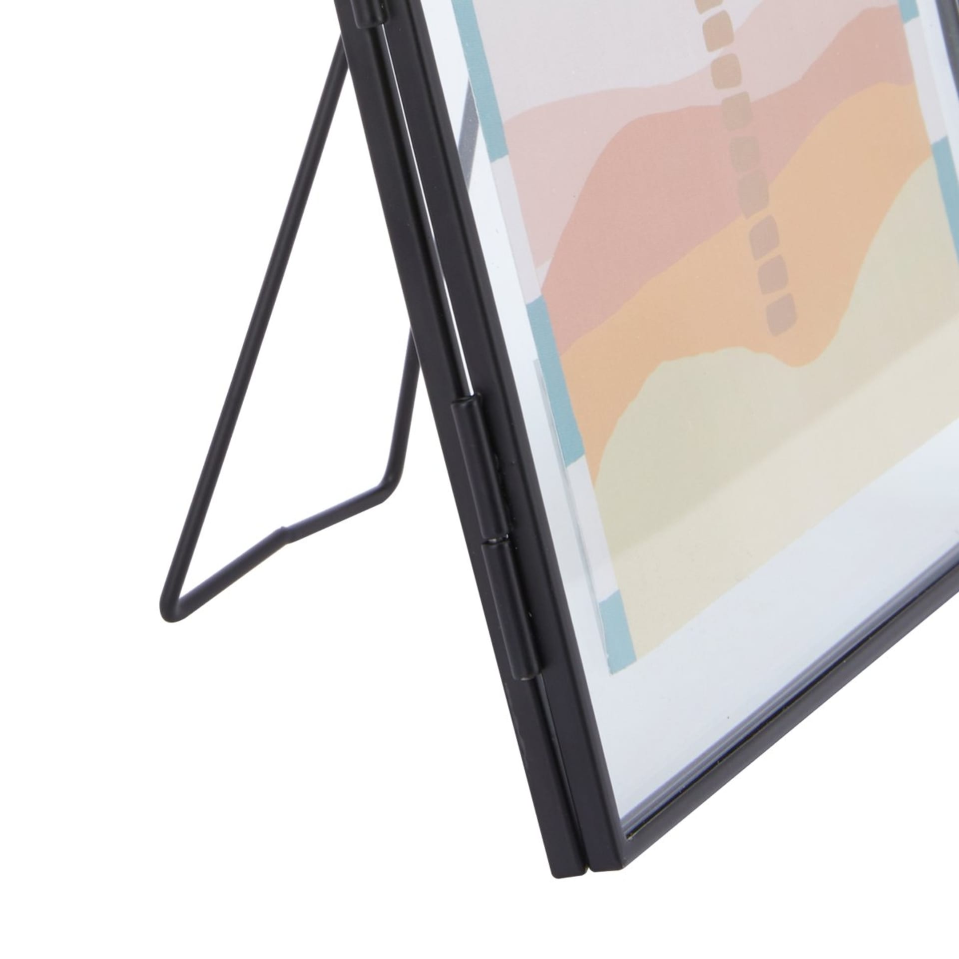 4in. x 6in. Photo Frame - Metal, Black - Kmart