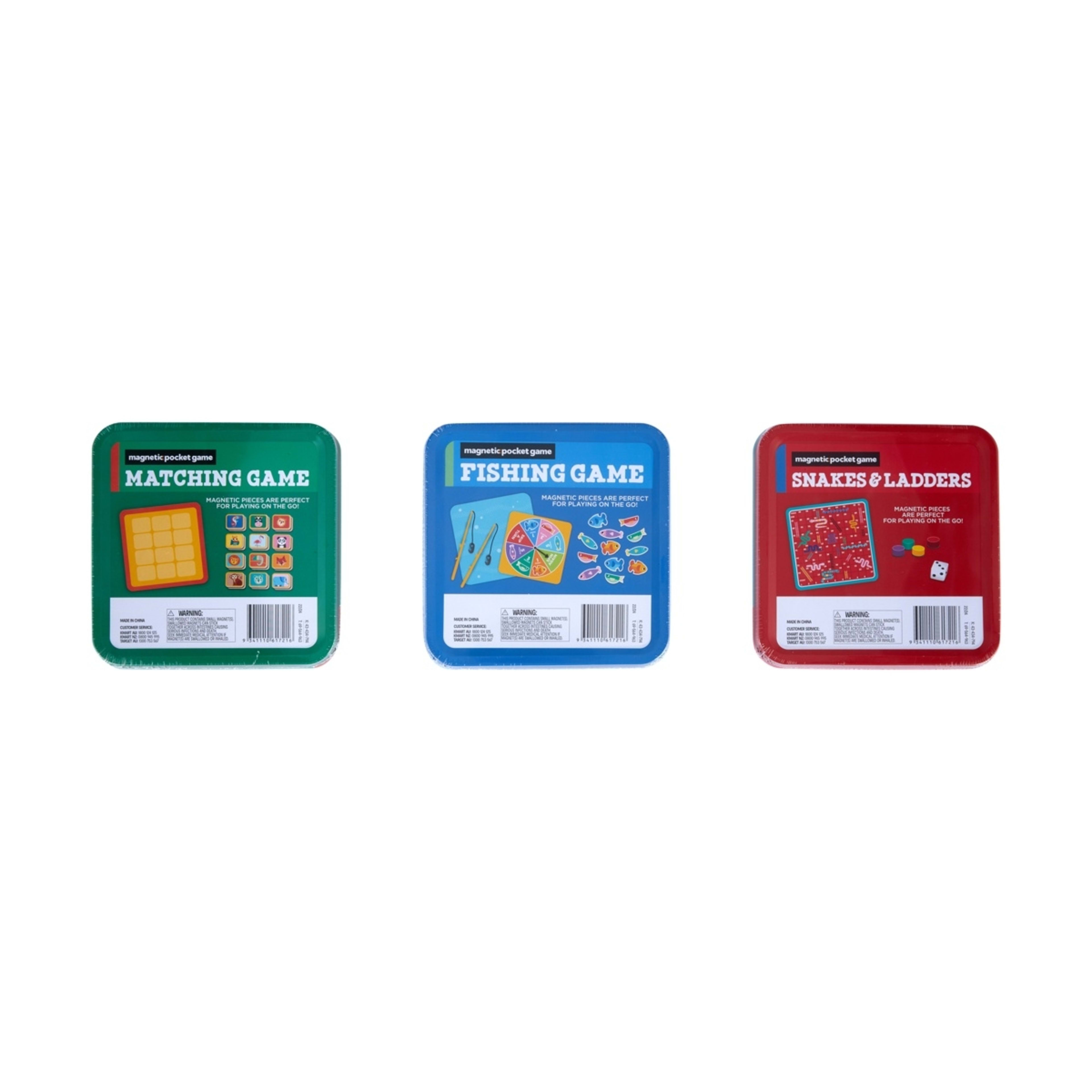 Magnetic Pocket Game - Assorted - Kmart
