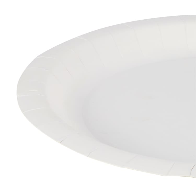 50 Piece White Round Paper Plates - Kmart