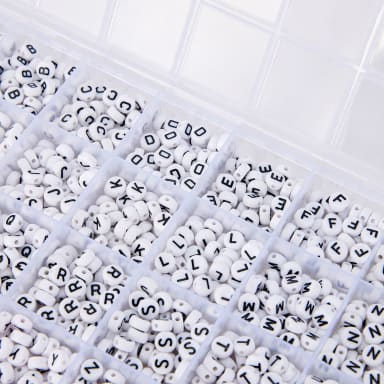 26 Pack Alphabet Beads Set - Kmart