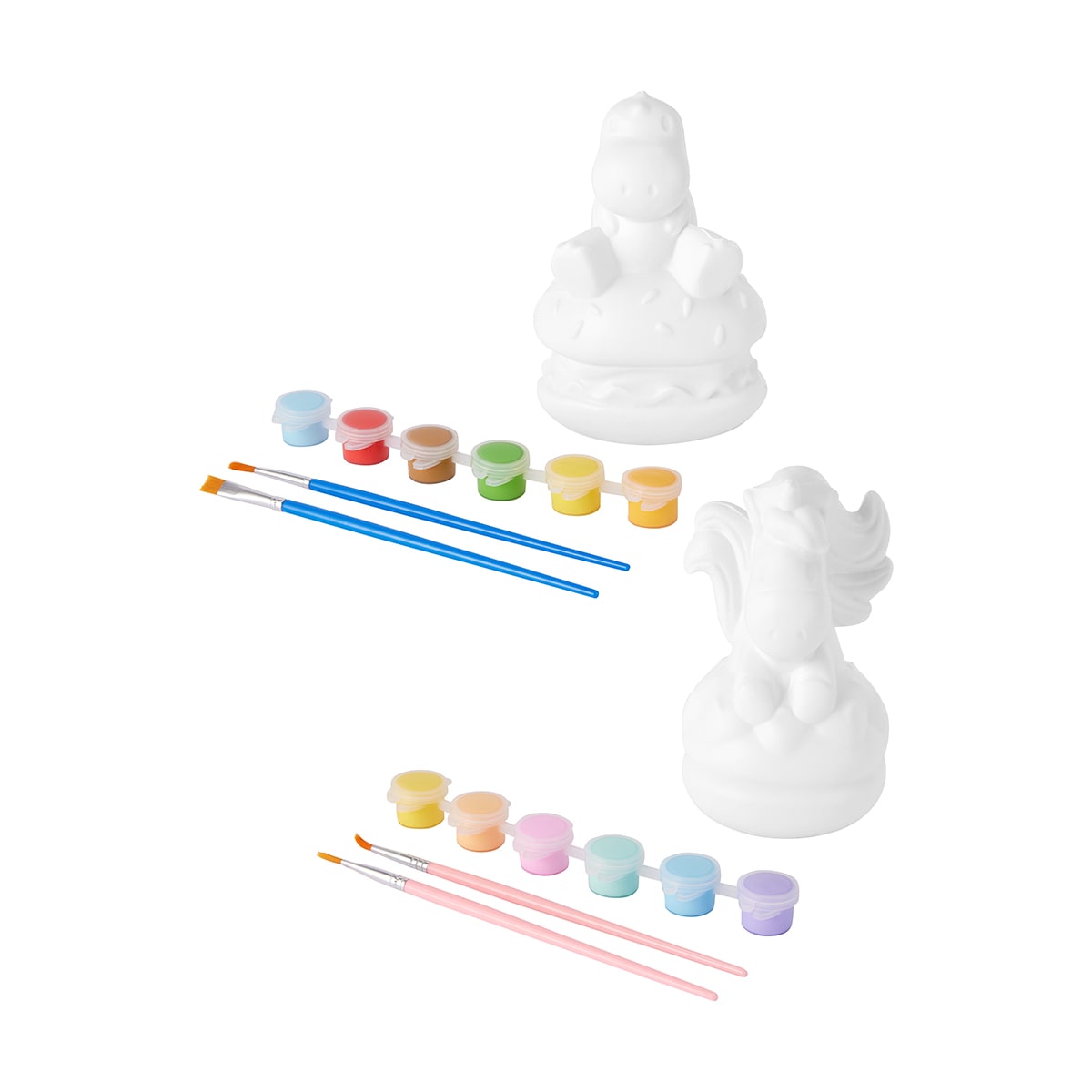 9 Piece Paint Your Own Squishy Kit - Assorted - Kmart