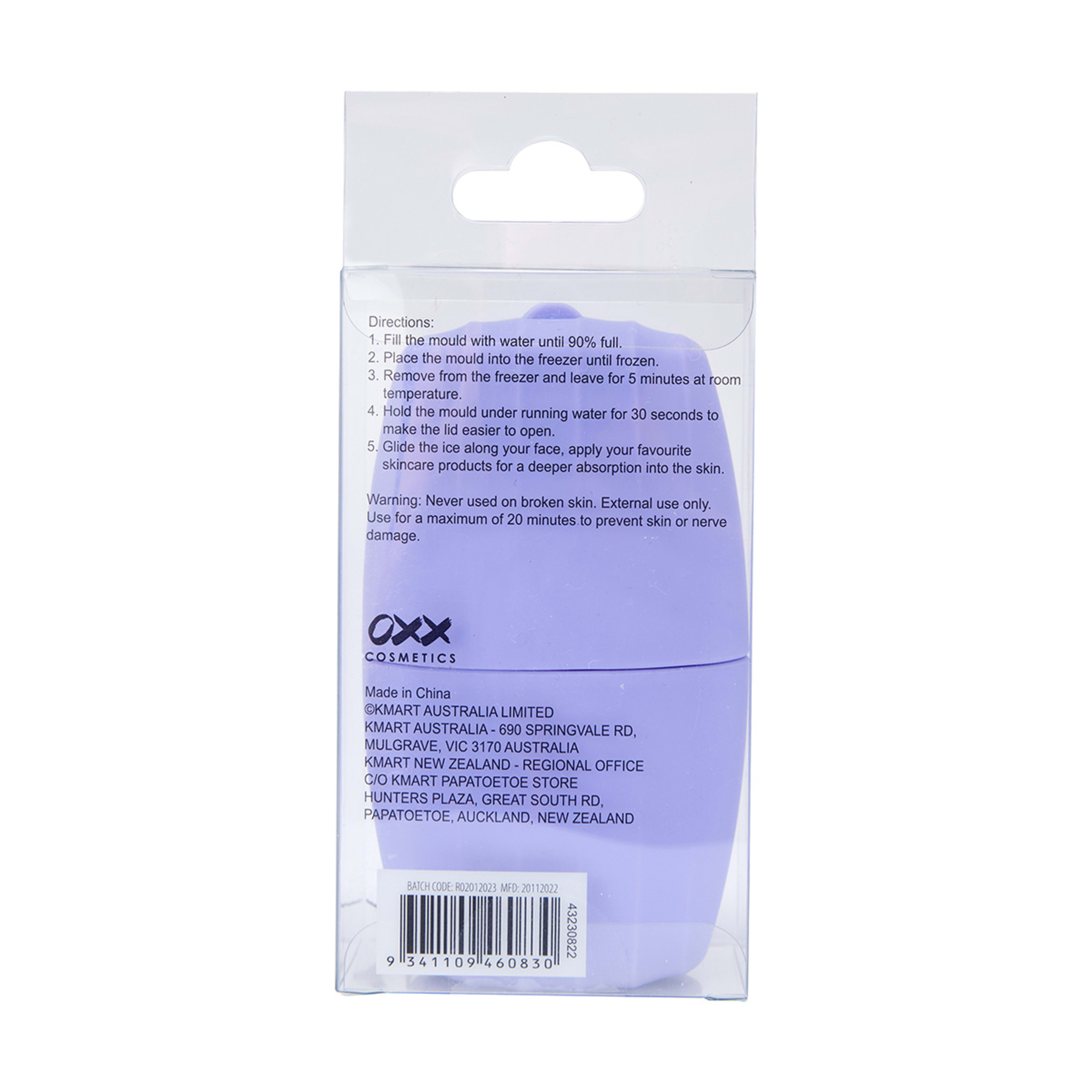 OXX Cosmetics Facial Ice Contour Roller - Kmart