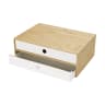Bamboo and Plastic Desk Top Drawers - Kmart
