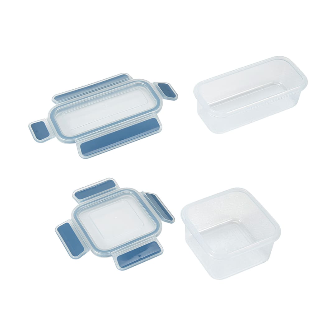 10 Pack Rectangle Clip Containers - Kmart