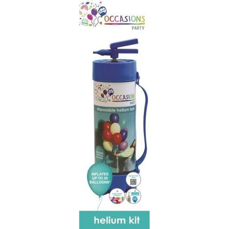 Alpen Occasions Disposable Helium Tank Kit - Small - Kmart