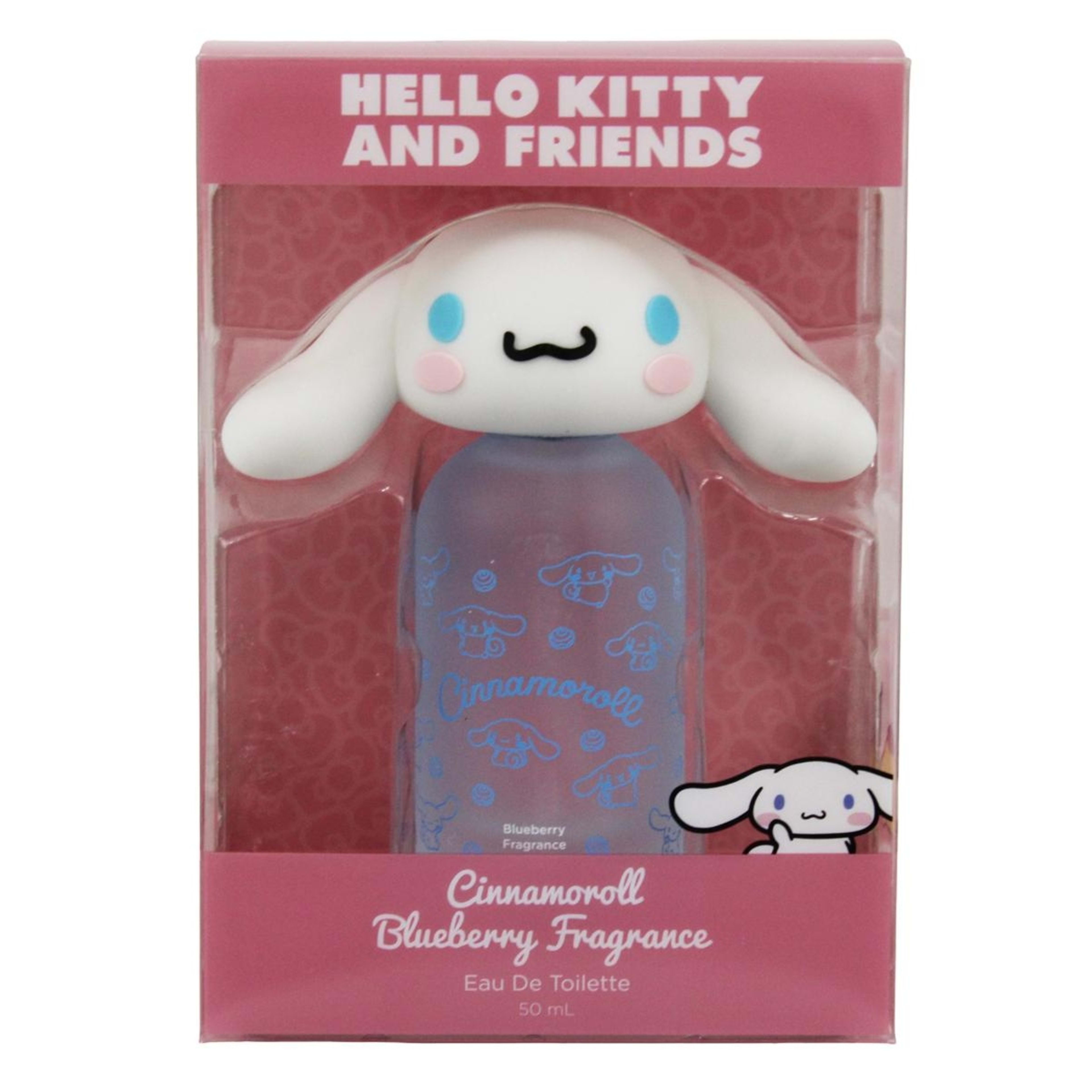 Cinnamoroll Mini Perfume with 3D Topper 50ml - Blueberry Fragrance - Kmart