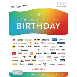 The Ultimate Birthday $100 Gift Card - Kmart