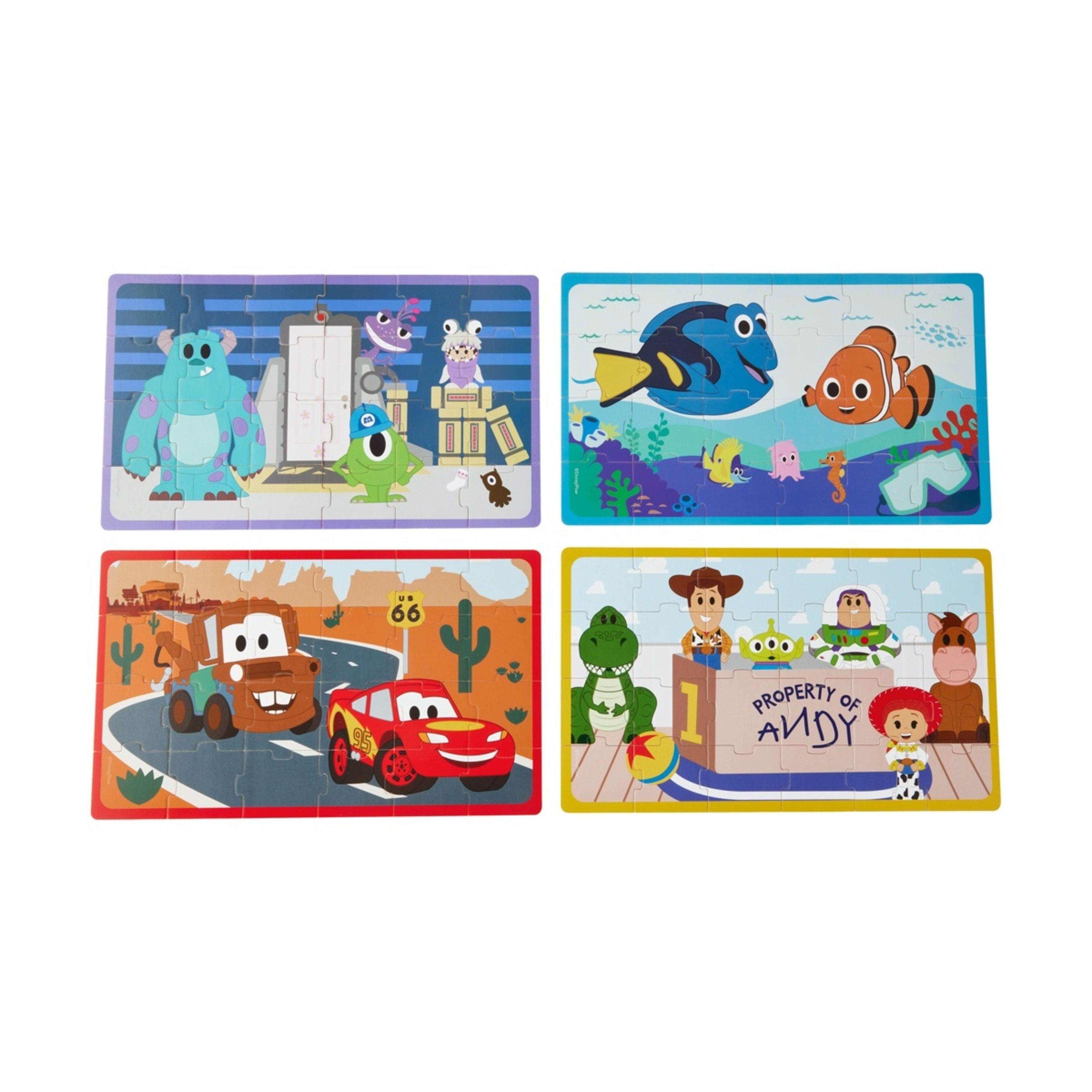 Disney Pixar Wooden Toys Puzzle Gift Set - Kmart