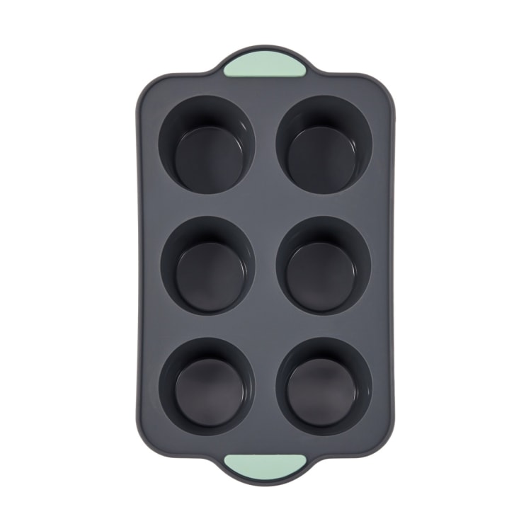 Silicone 6 Cup Muffin Pan - Kmart