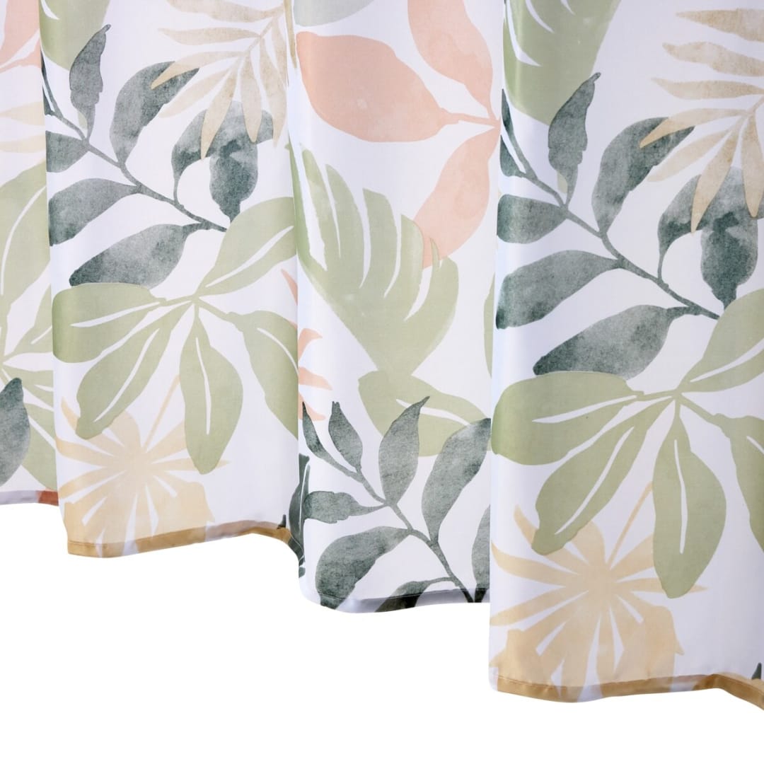 Multi Leaf Shower Curtain - Kmart