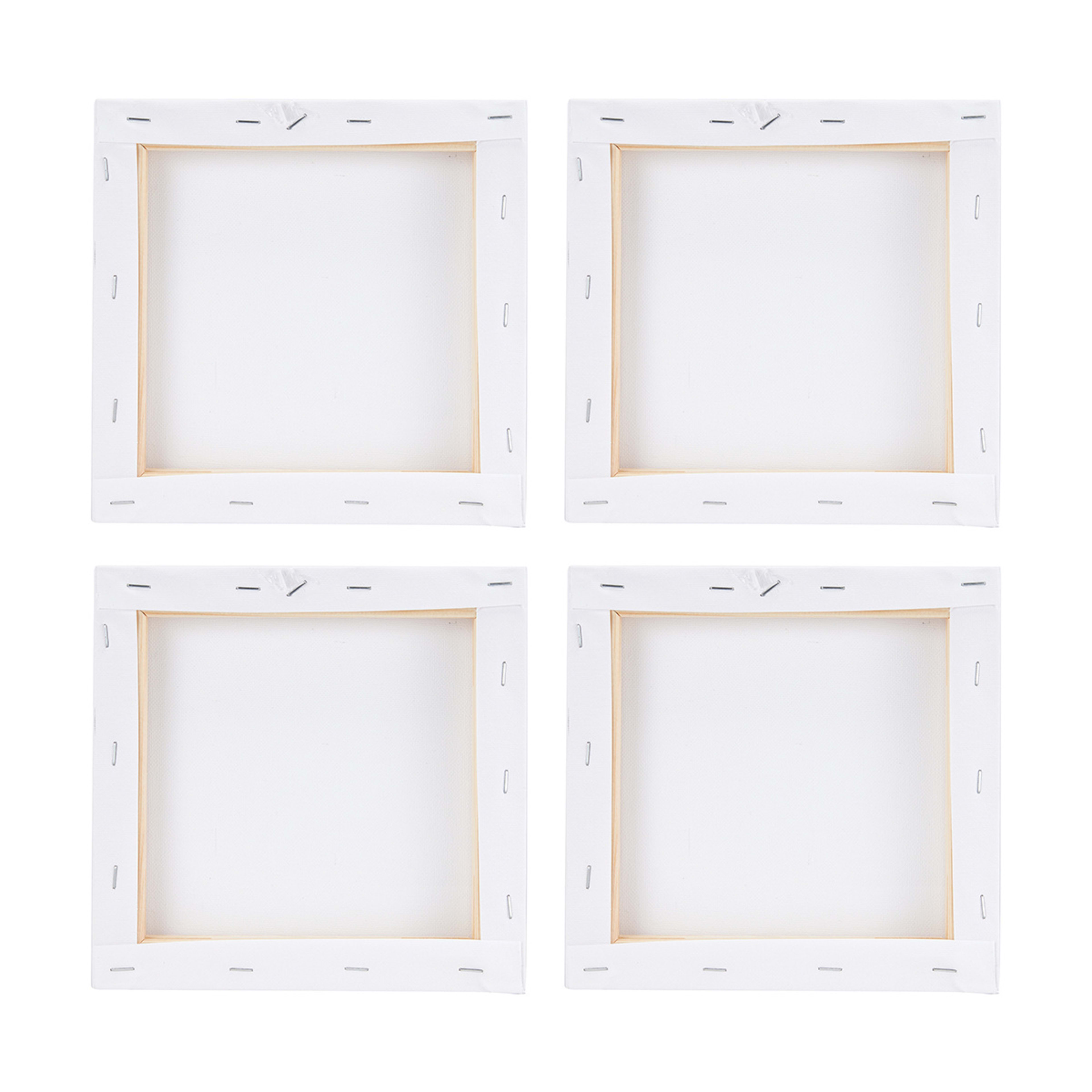 8in. x 8in. Stretch Canvas - 4 Pack - Kmart