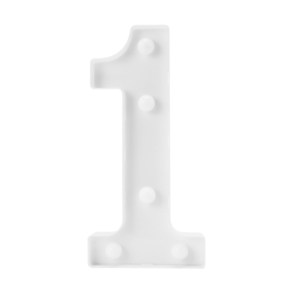 Light Up Number - 1 - Kmart