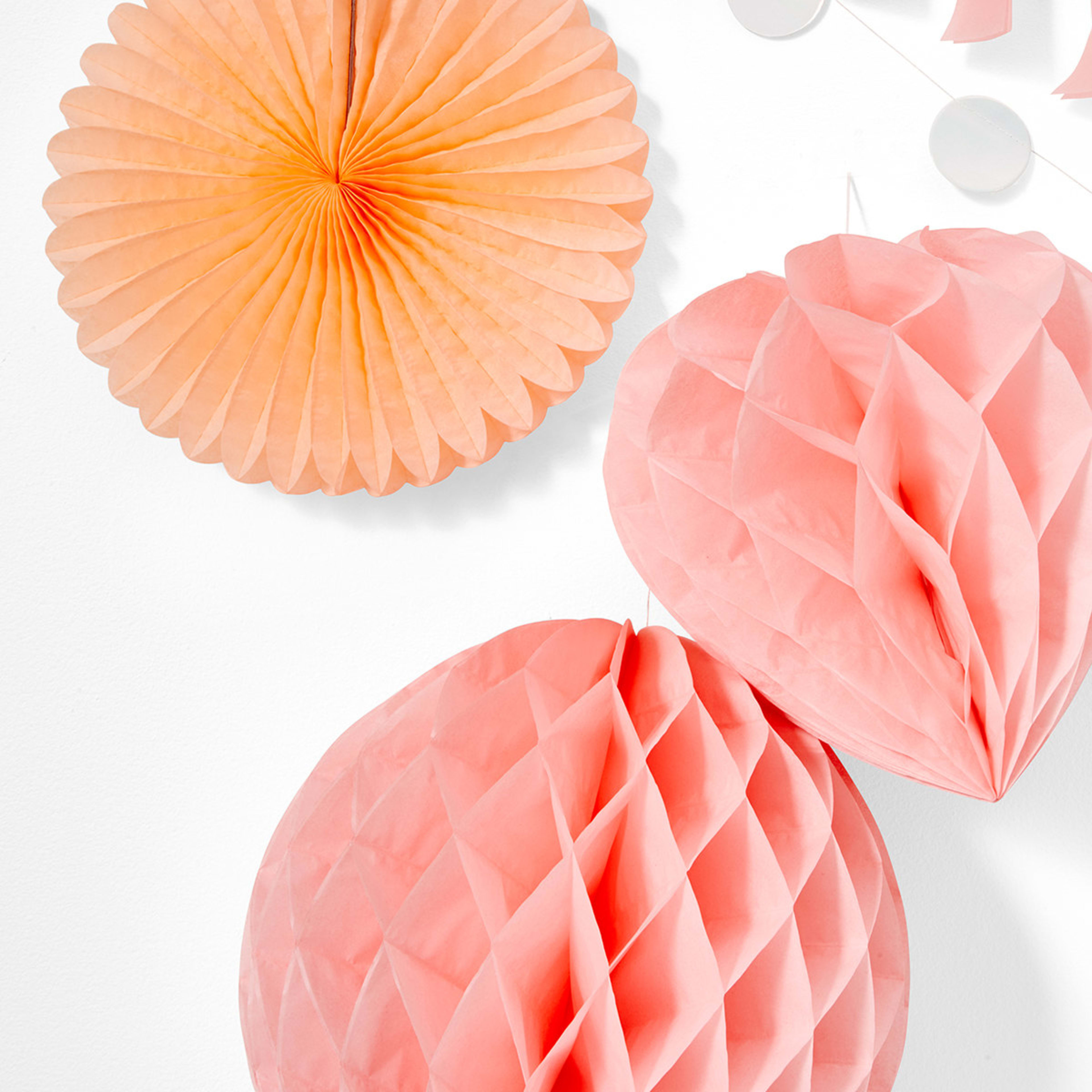 12 Piece Pink Decoration Pack - Kmart