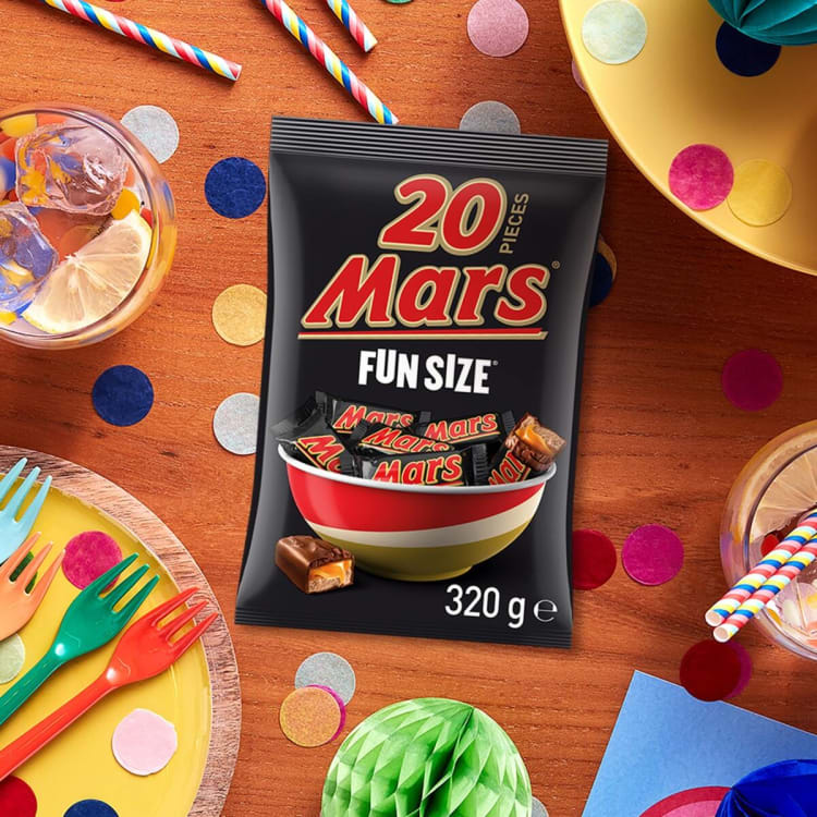 Mars 20 Piece Chocolate Fun Size Snack and Share Pack 320g - Kmart