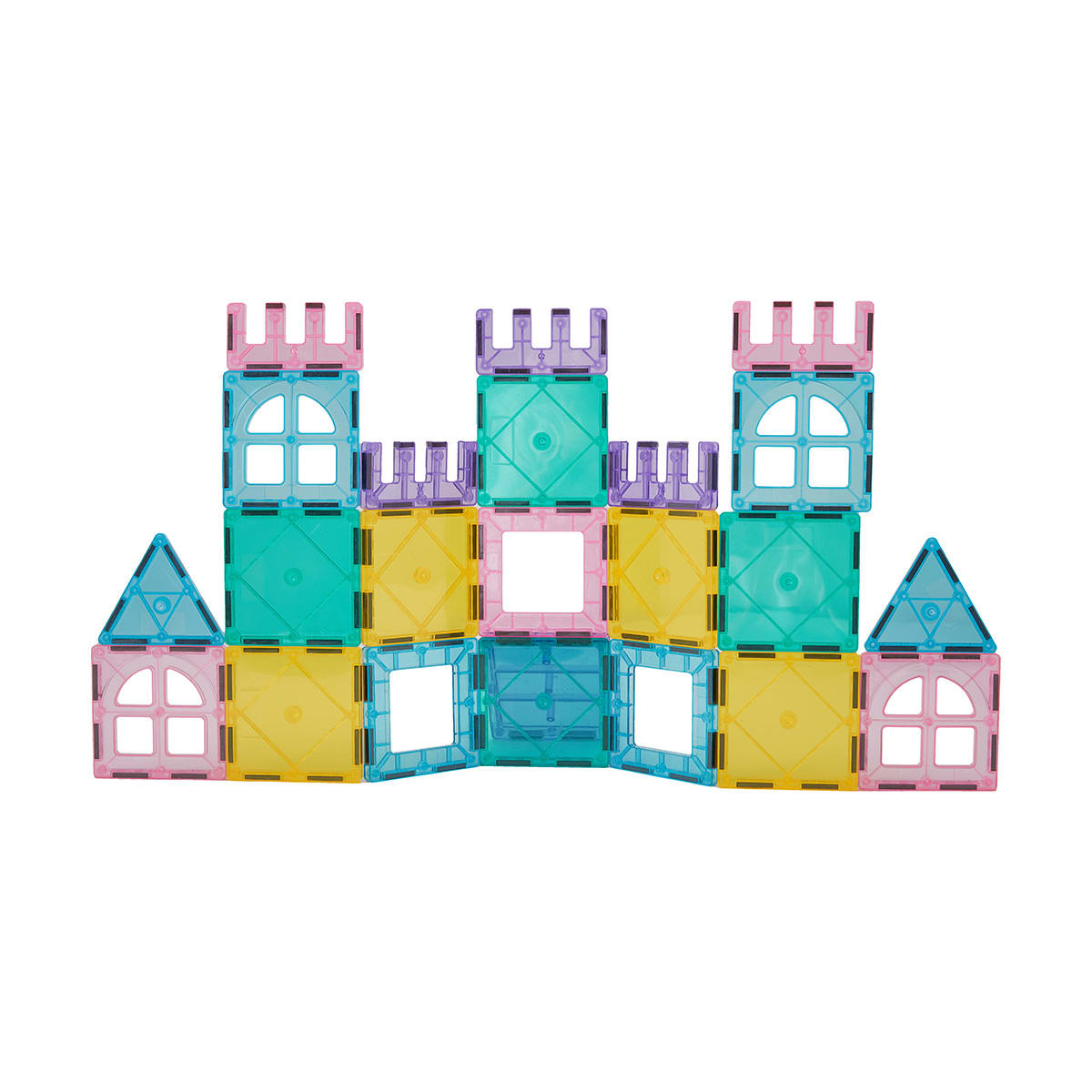 23 Piece Magnetic Castle Set - Kmart