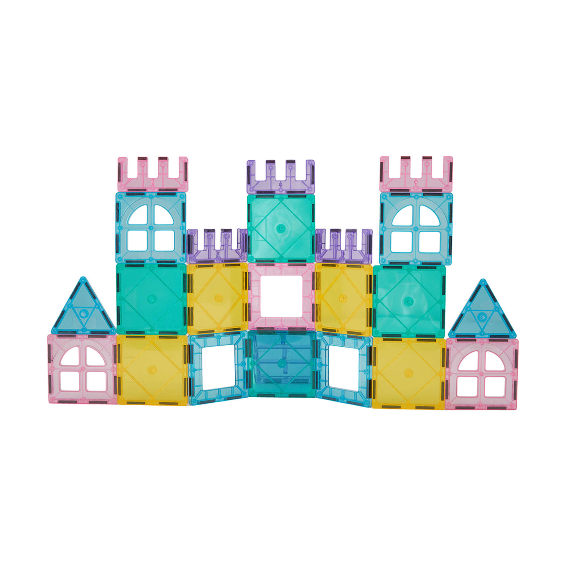 23 Piece Magnetic Castle Set - Kmart