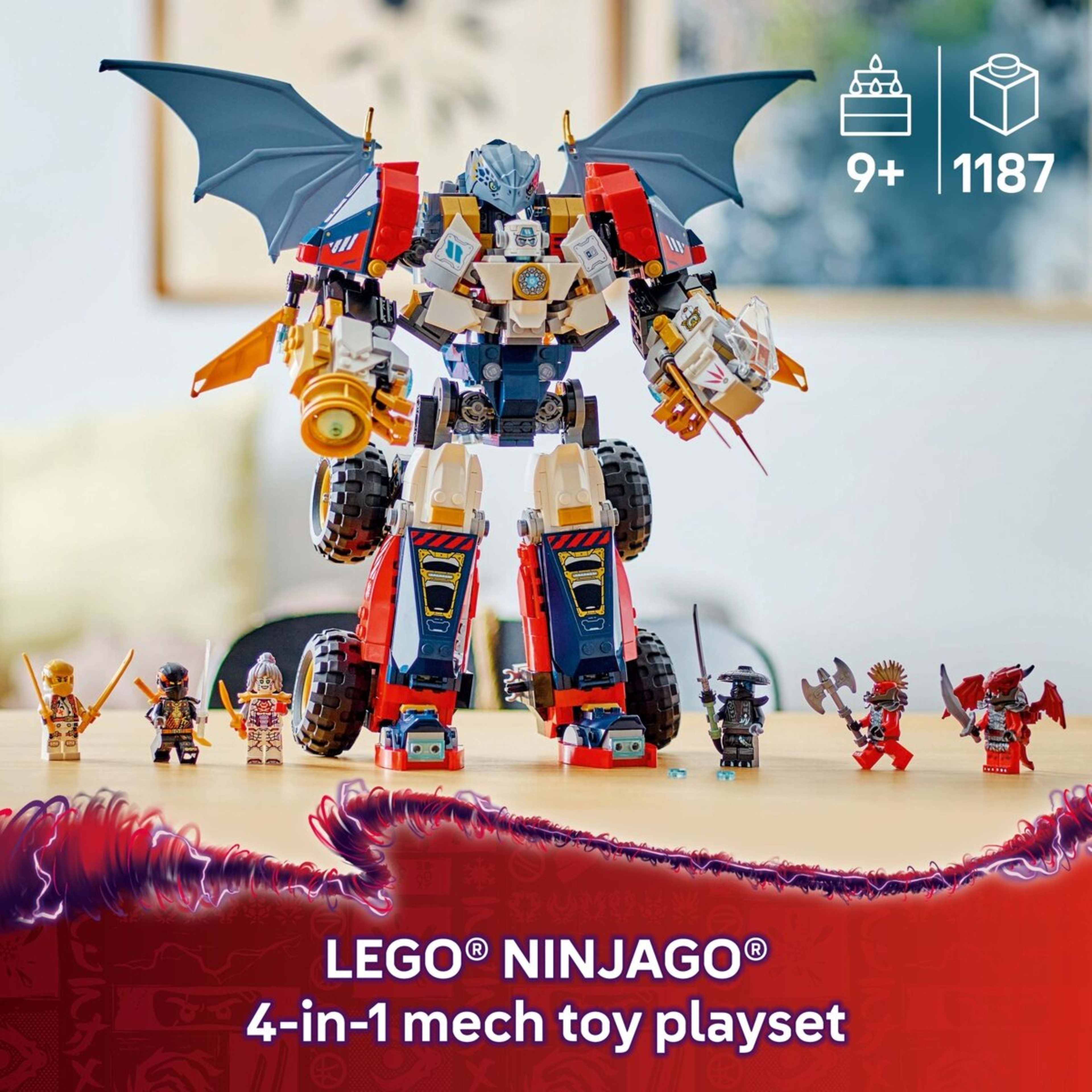 LEGO NINJAGO Zane's Ultra Combiner Mech 71834 - Kmart