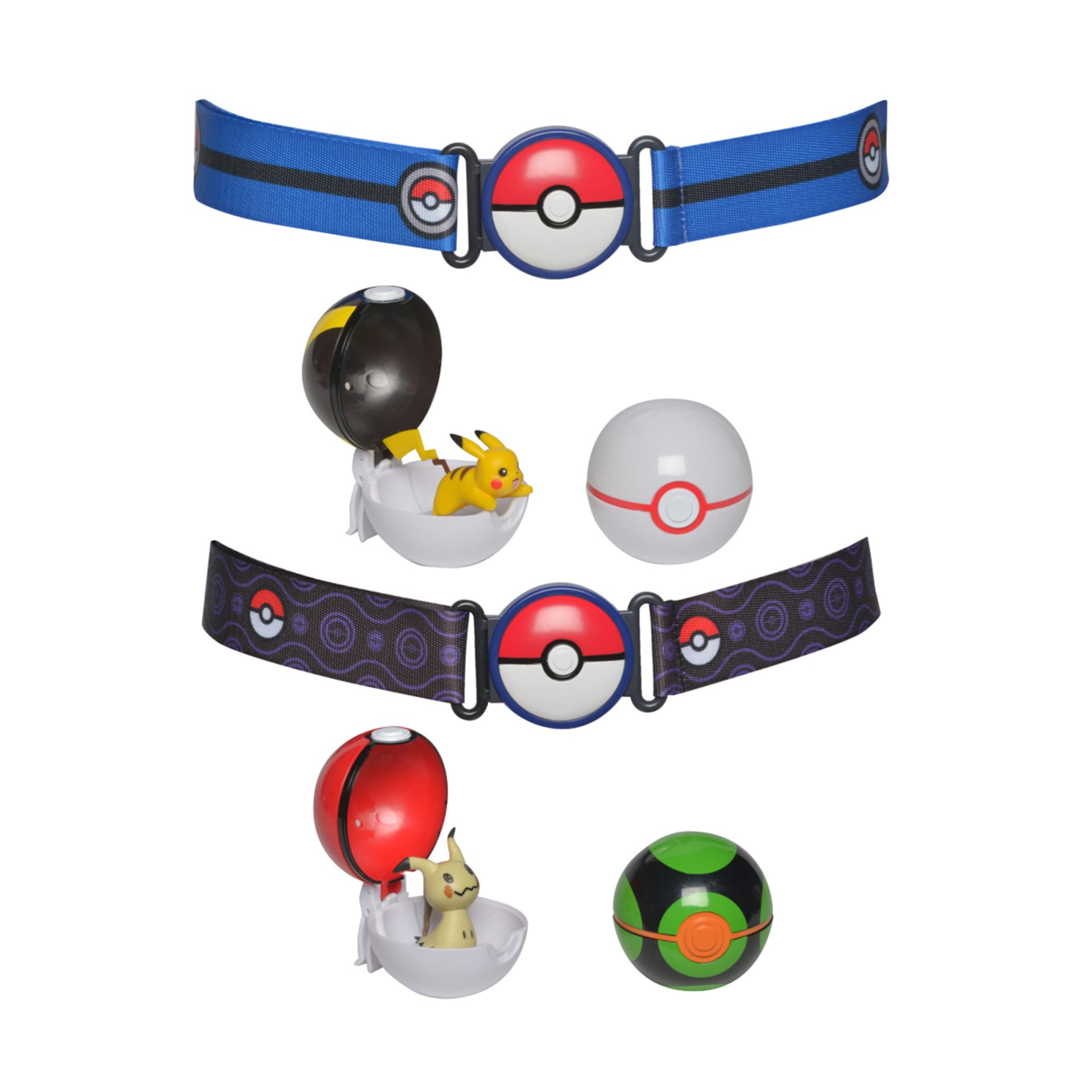 Pokemon Clip 'N' Go Poke Ball Belt Set - Assorted - Kmart
