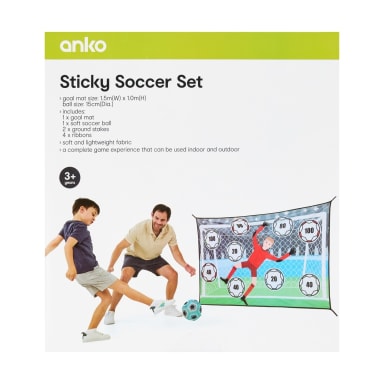 Sticky Soccer Set - Kmart