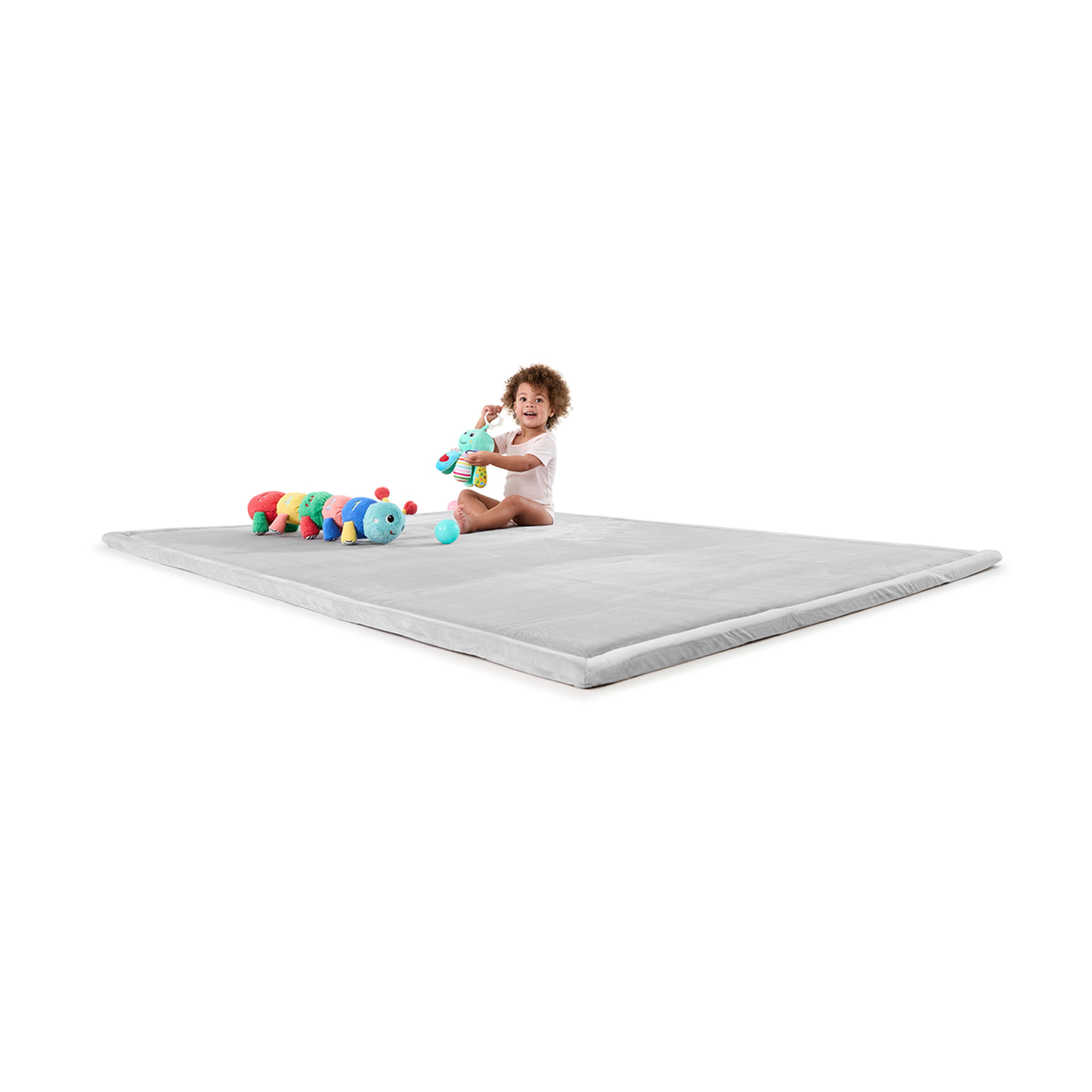 Soft Play Mat - Grey - Kmart