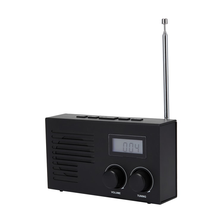Portable Radio - Black - Kmart