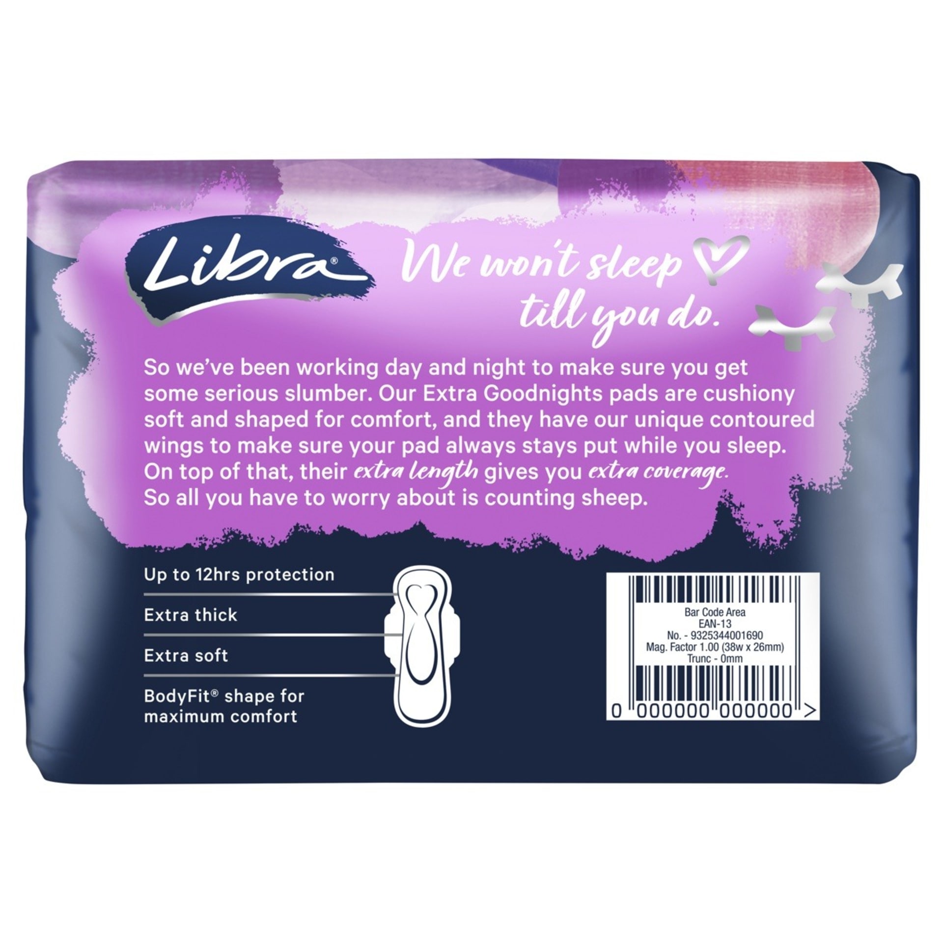 Libra 10 Pack Extra Goodnights Pads - Kmart