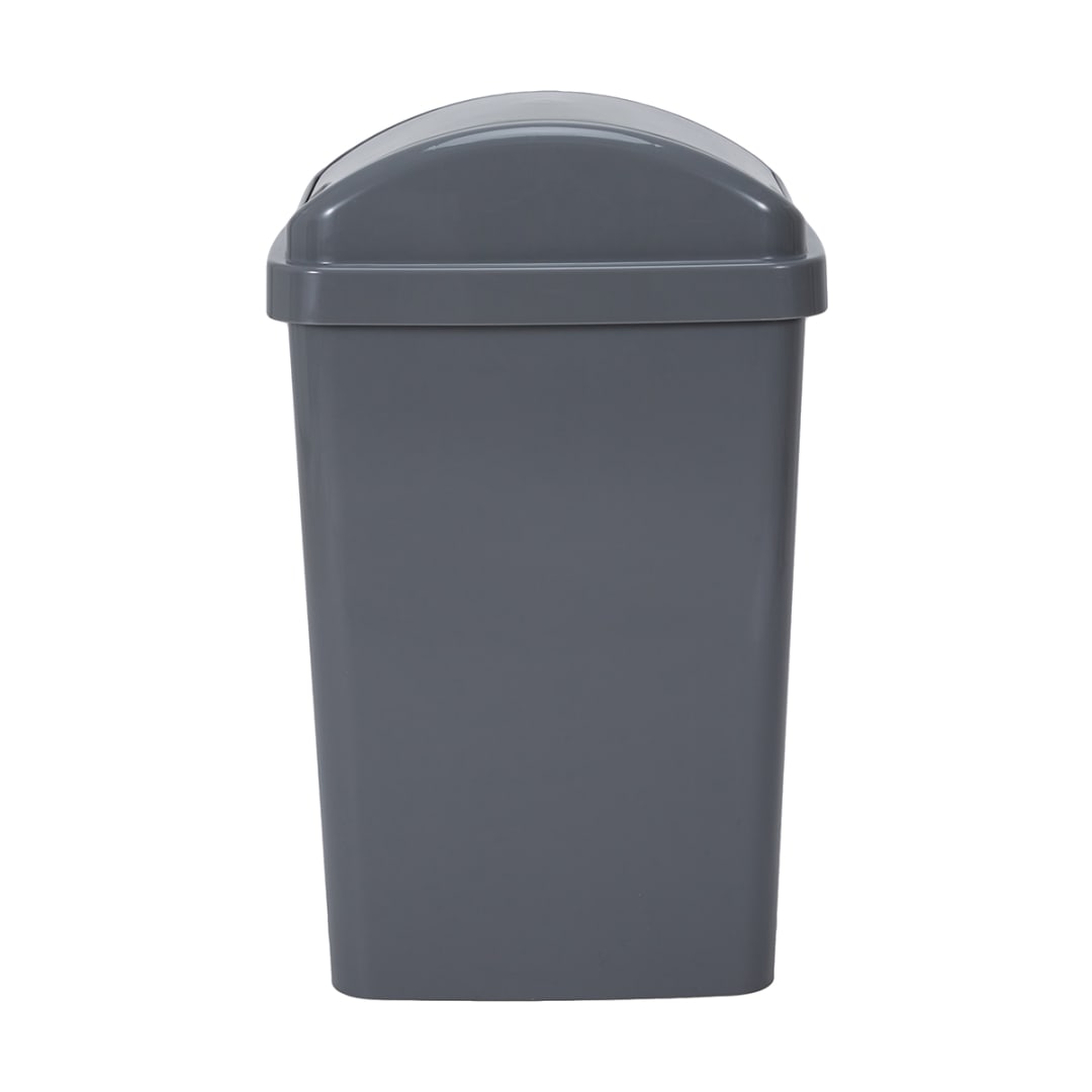 55L Slim Line Bin - Grey - Kmart