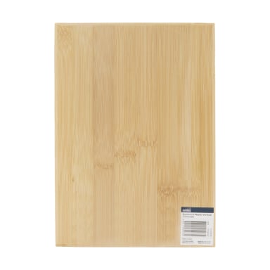 Bamboo and Plastic Vertical 3 Drawers - Kmart