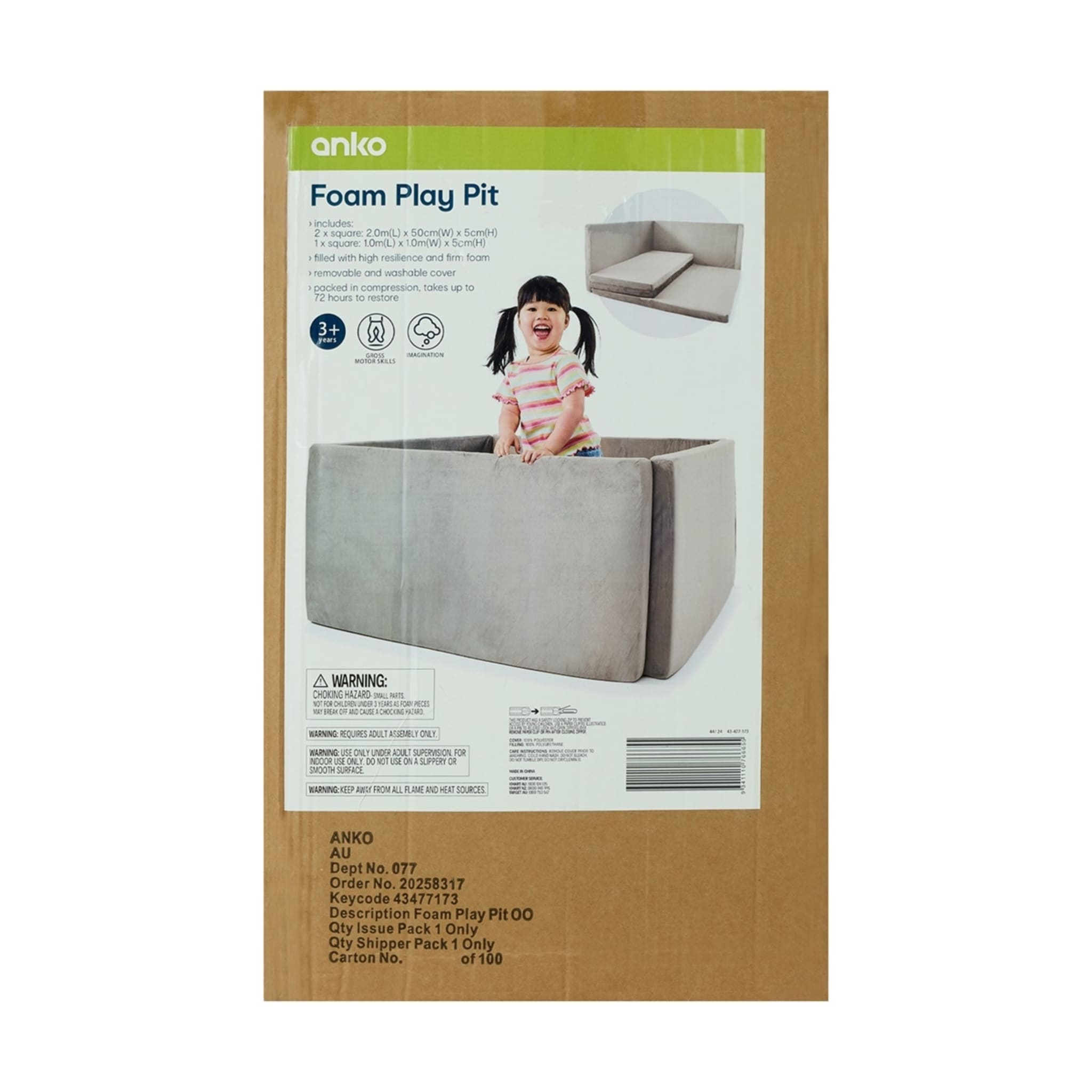 Foam Play Pit - Kmart