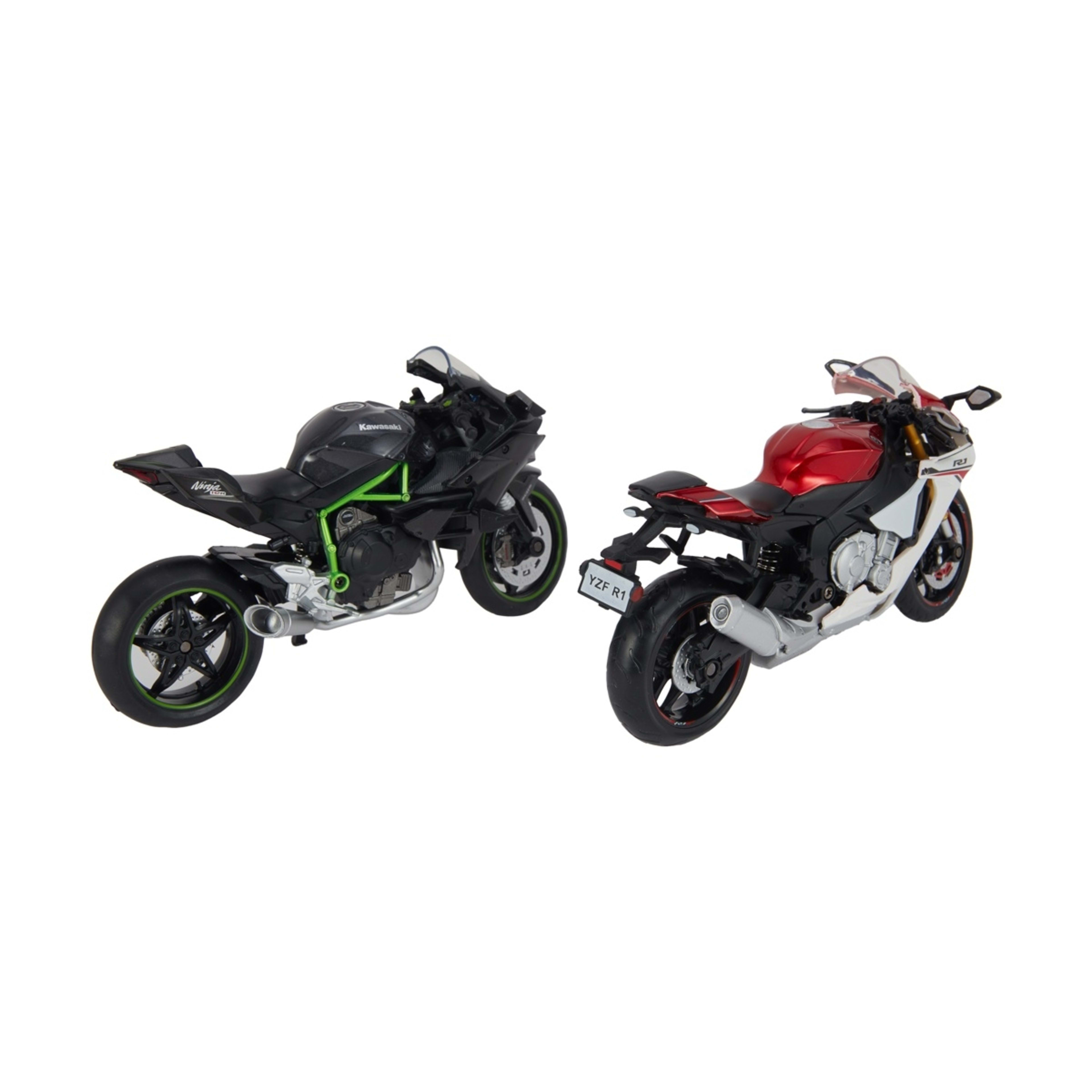 1:12 Scale Metal Speed Zone (MSZ) Diecast Metal Scale Motorbike ...