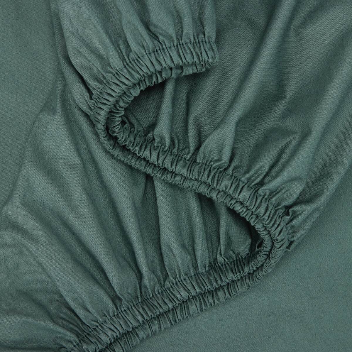 250 Thread Count Cotton Rich Sheet Set - Double Bed, Teal - Kmart