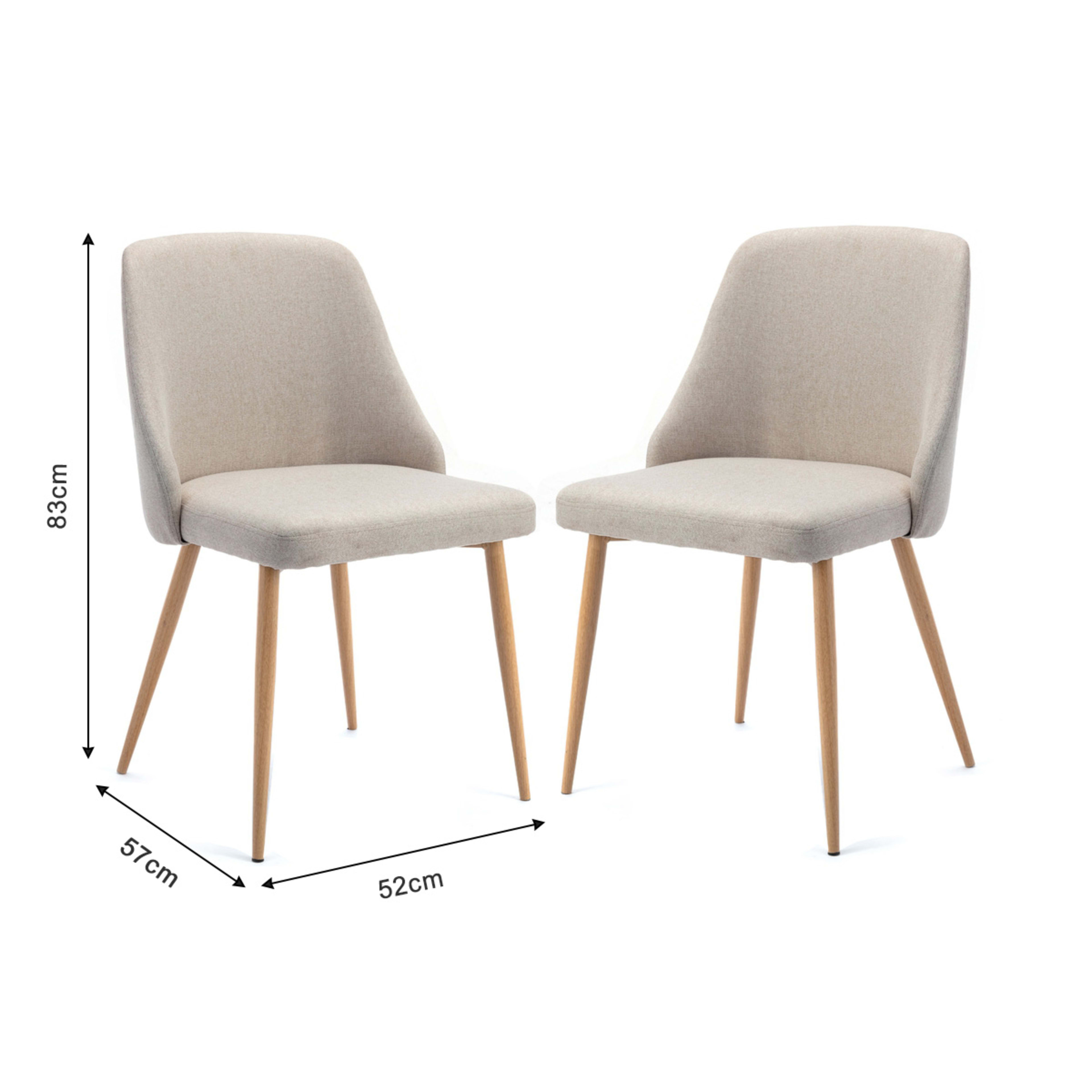 Set of 2 Luxe Chairs - Kmart