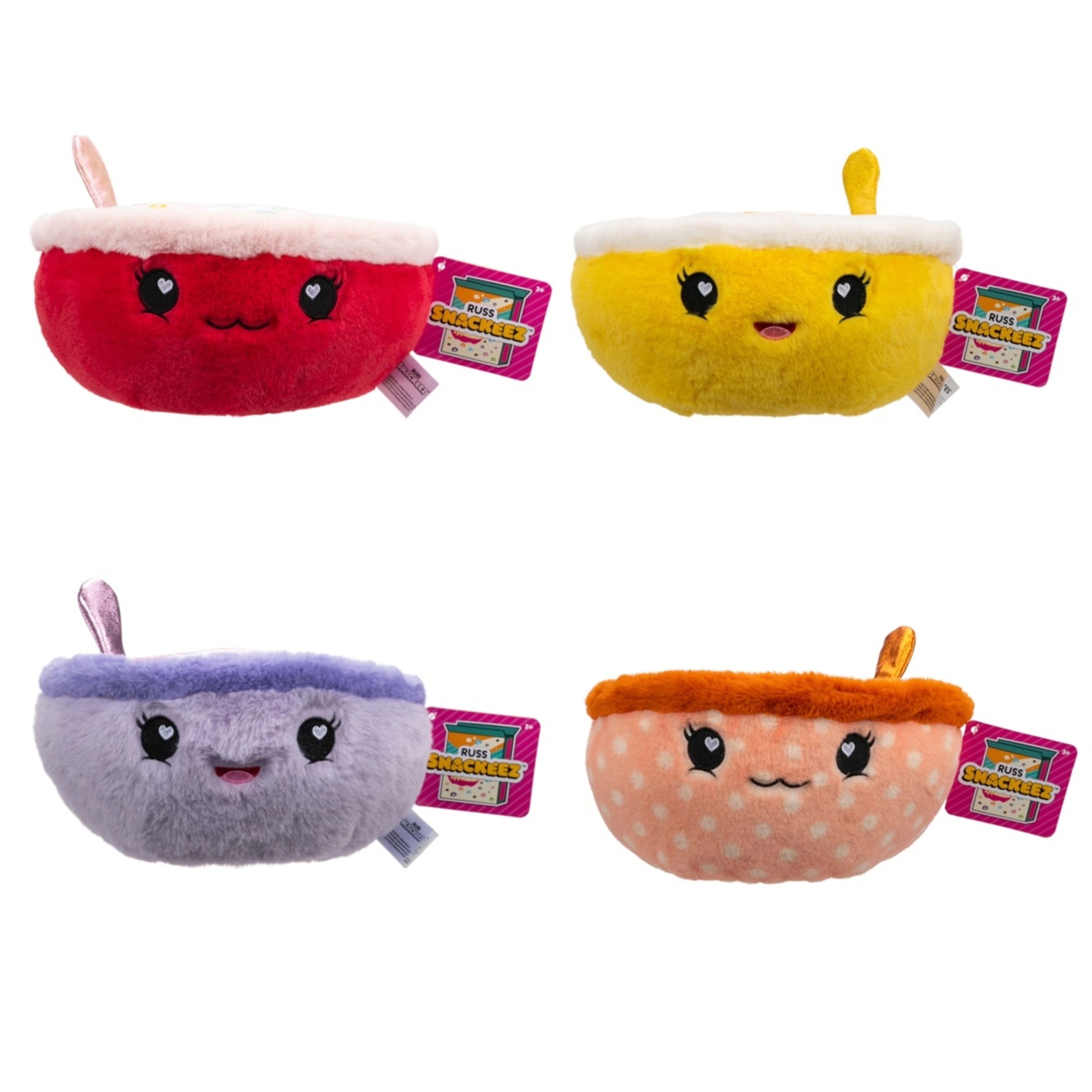 23cm Russ Snackeez Breakfast Foodies Toy - Assorted - Kmart