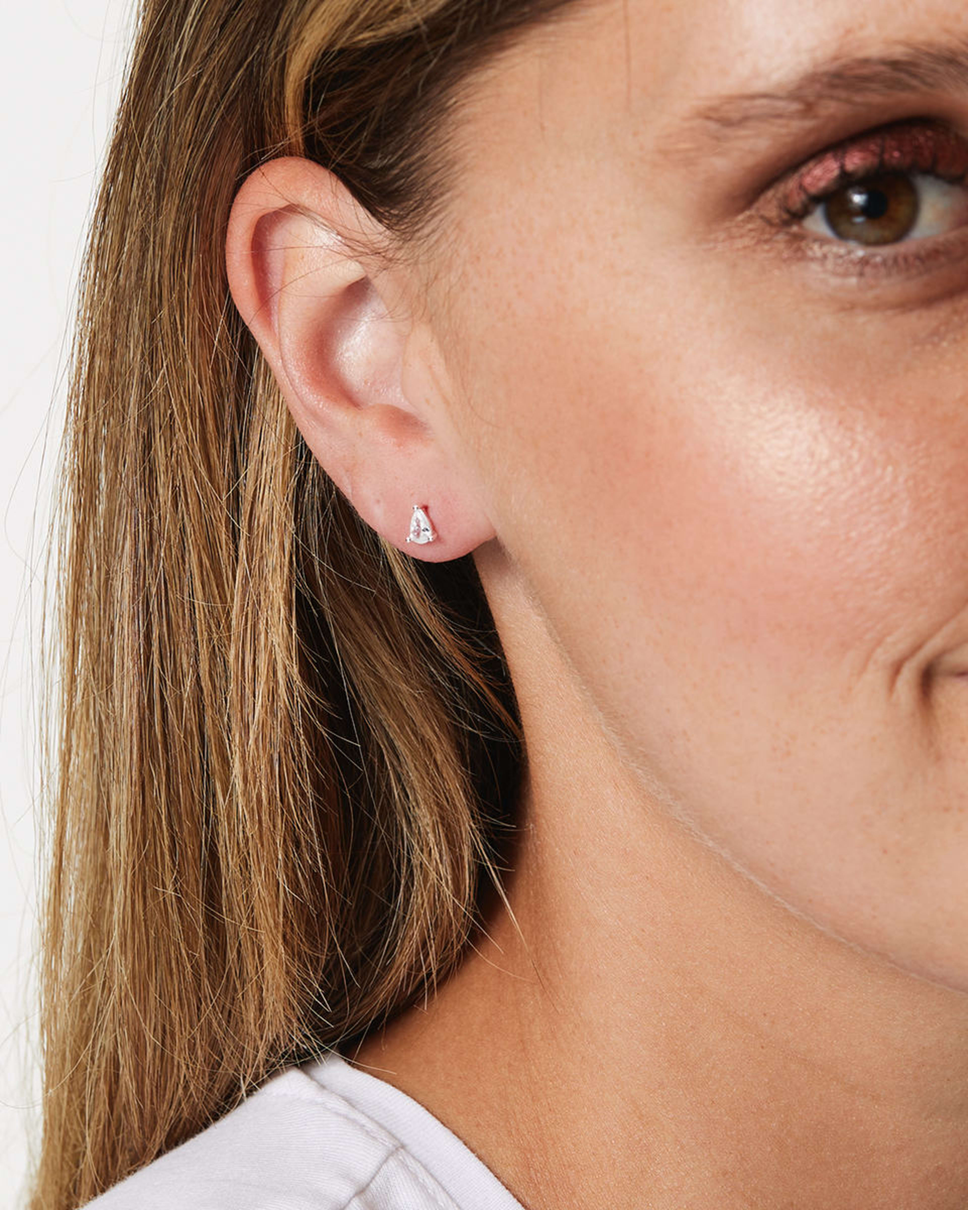 3 Pack Sterling Silver Stacking Earrings - Kmart