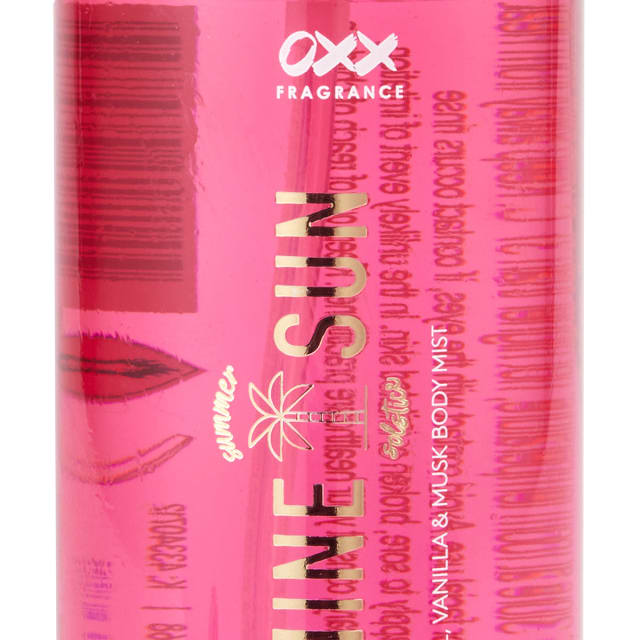 OXX Fragrance Jasmine Sun Summer Solstice Body Mist - Floral, Vanilla ...