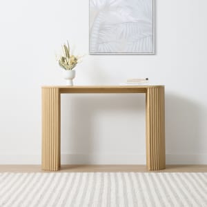 Ribbed Console Table - Kmart