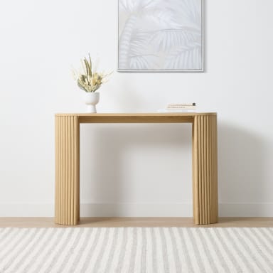 Ribbed Console Table - Kmart