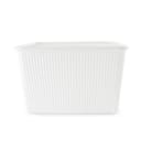 18L Ribbed Container - White - Kmart